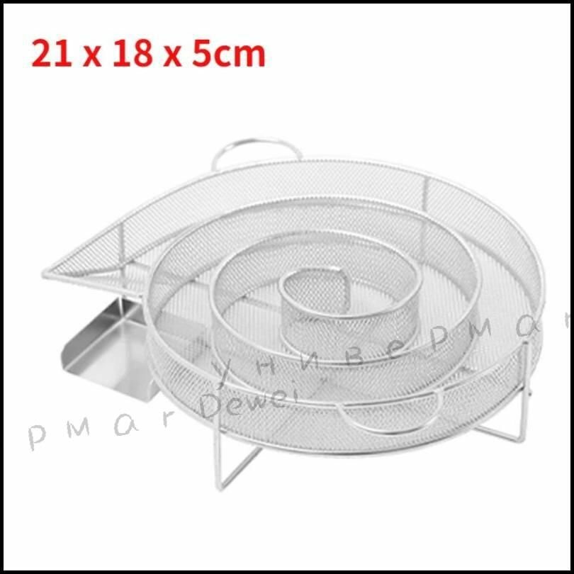 Лабиринтный дымогенератор для холодного копчения Улитка