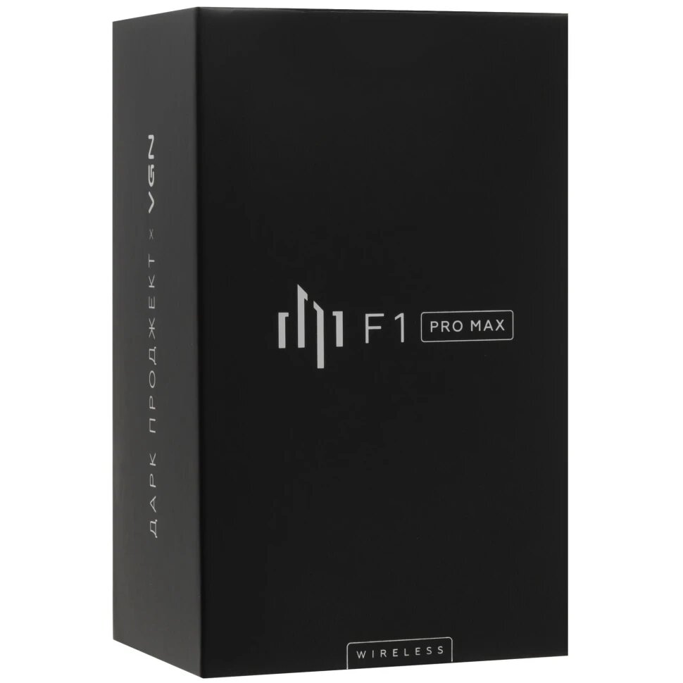 Мышь беспроводная Дарк Проджект x VGN F1 Pro Max, 26000 dpi, белый