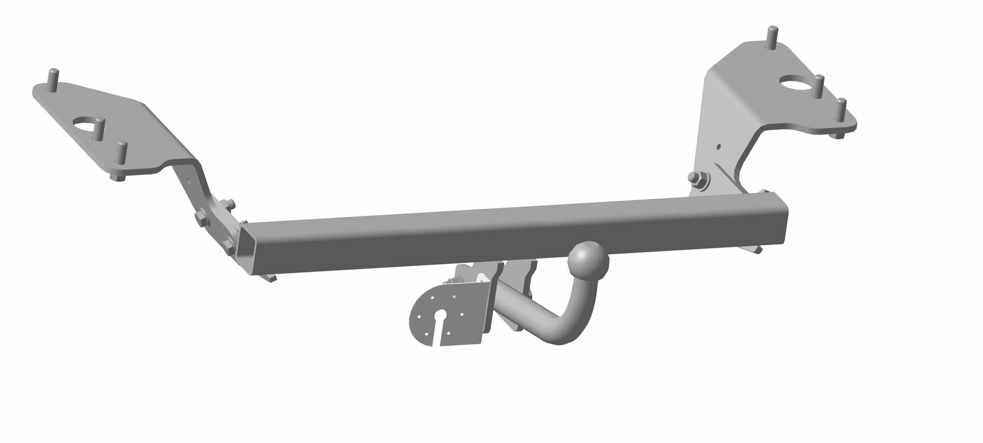 Фаркоп ORIS WESO 3059-A, для Toyota Auris (2007 - ), условно-съемный,