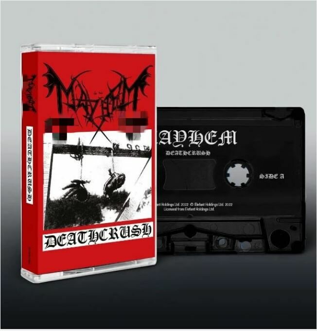 Аудиокассета Mayhem - Deathcrush MC