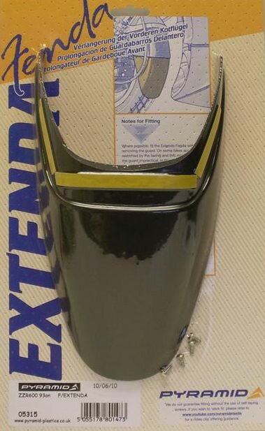 Удлинитель переднего крыла KAWASAKI ZZR600/400 '93- (Pyramid 05315)