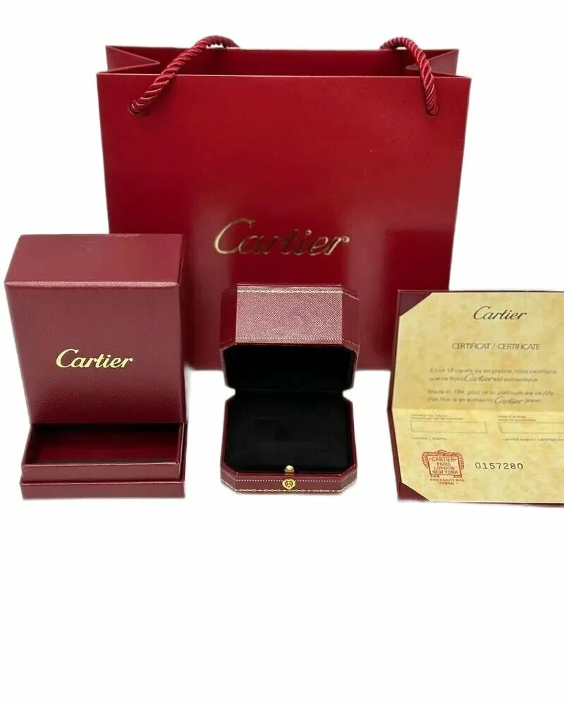 Премиум Коробка для кольца Картье