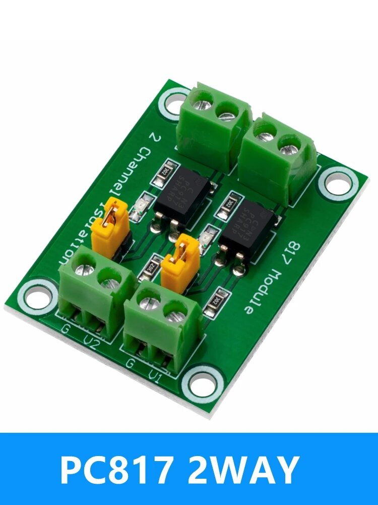 PC817 2WAY 2-канальный изолирующий модуль драйвера