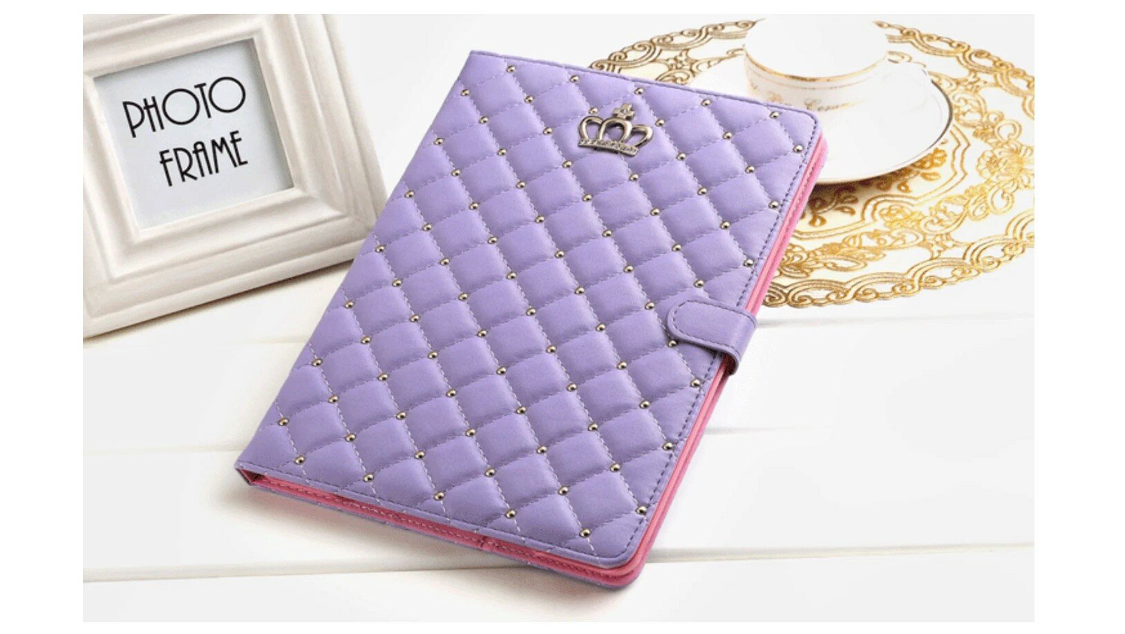 Защитный чехол MyPads обложка для iPad mini 1 / iPad mini 2 / iPad mini 3 - A1432, A1454, A1455 Фиолетовый