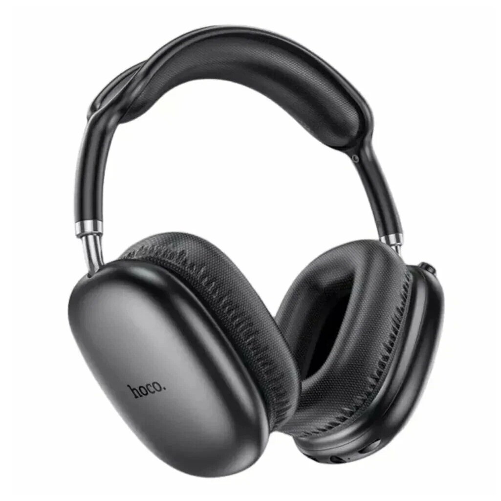 Наушники беспроводные Hoco W35 Air полноразмерные, Hi-Fi звук, 45h, BT5.3, MP3, AUX, черный
