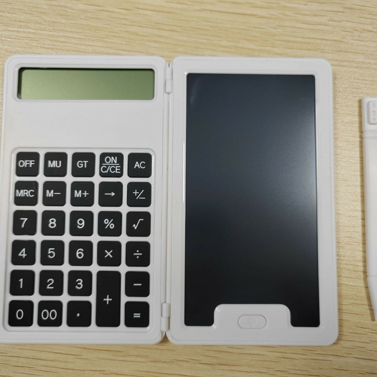 [Прямые поставки с завода] Научный калькулятор с доской для рукописного ввода, многофункциональный 2-в-1, портативный мини-калькулятор на солнечной энергии для студентов