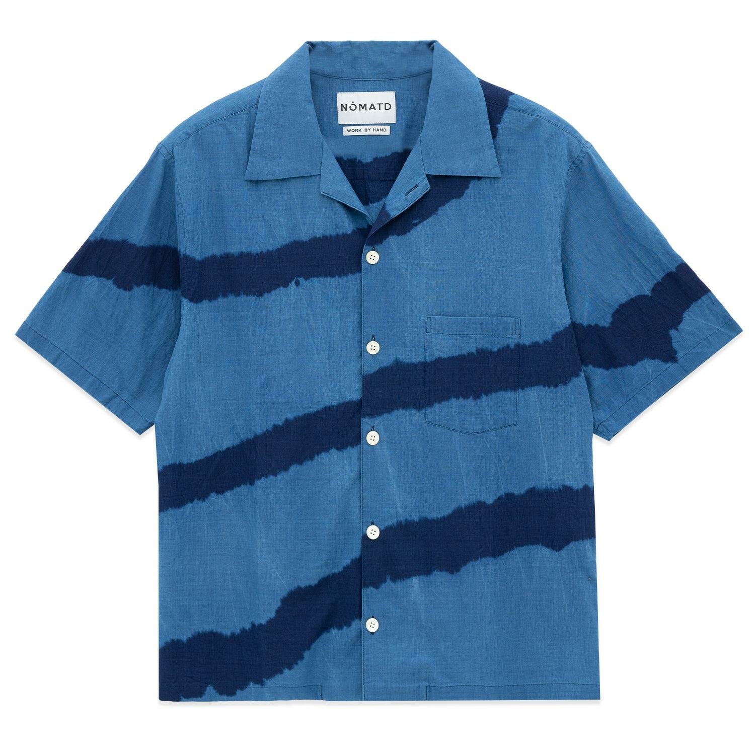 Рубашка РУБАШКА NOMA T.D. HAND DYED INDIGO SHIRT