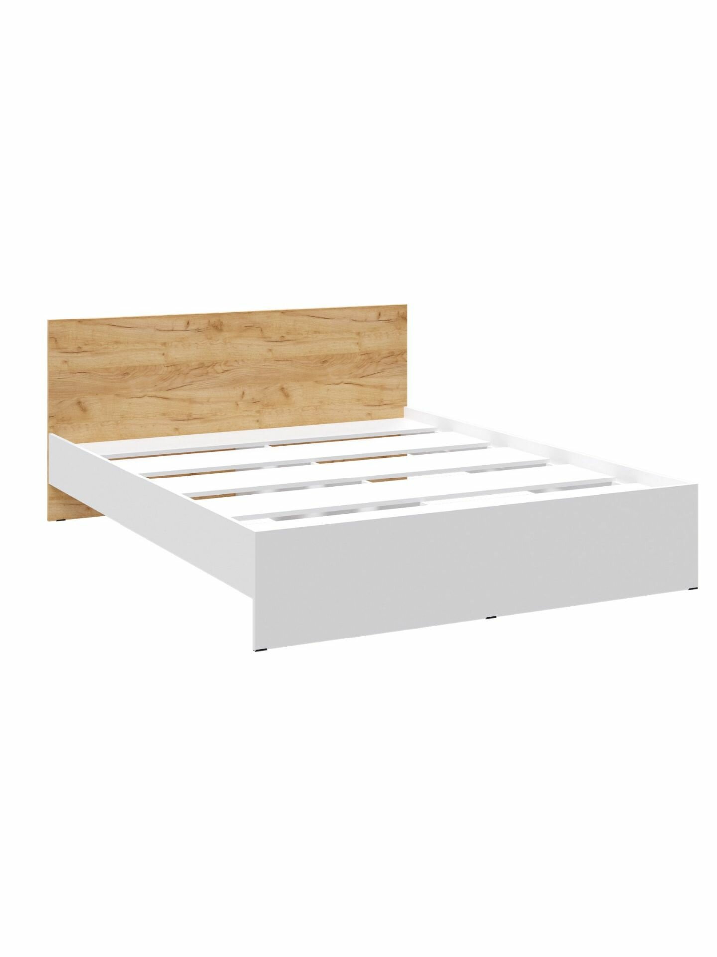 Кровать 1.6 Ронда 700х1640х2040 дуб крафт золотой, для дома, дачи тэкс