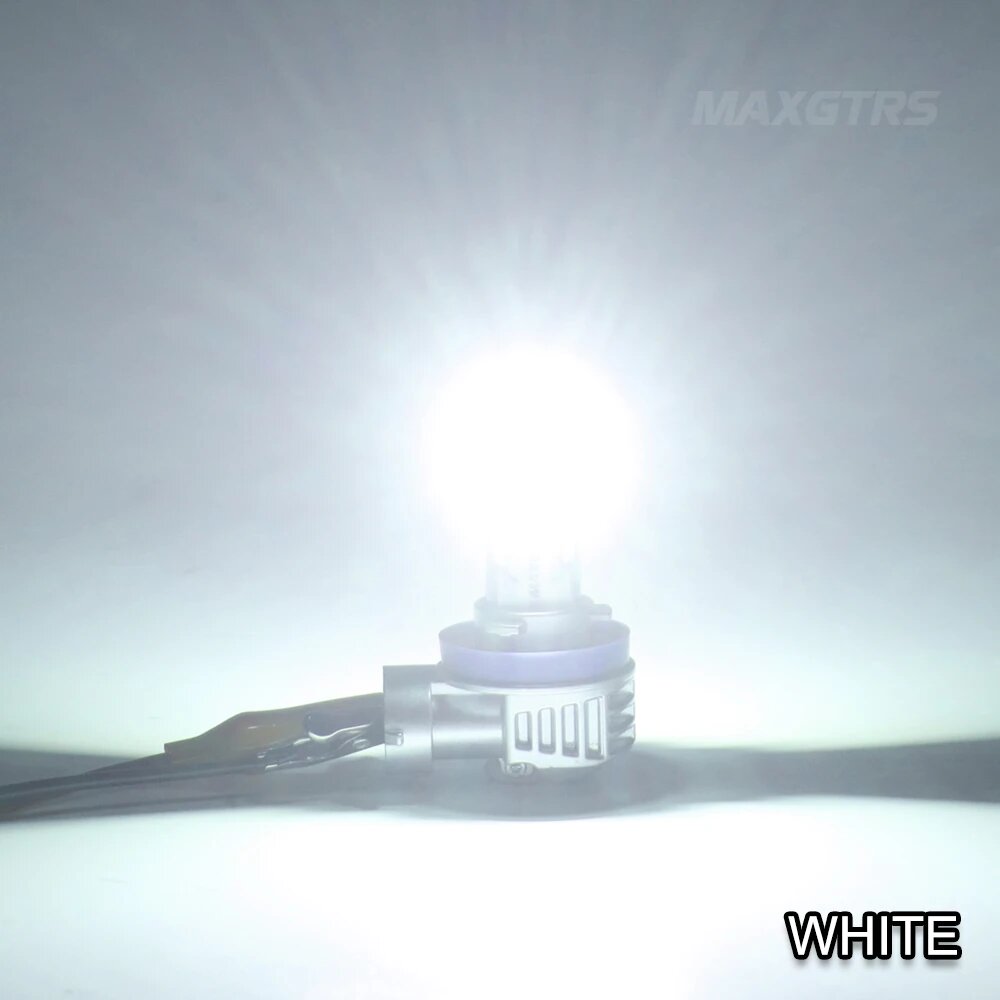 Светодиодные лампы H10 White 6500K, 2 шт.