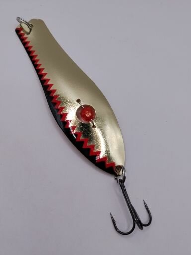 Блесна колебалка Kuusamo Suomi (Professor), 115 мм, 36 г, для ловли хищника