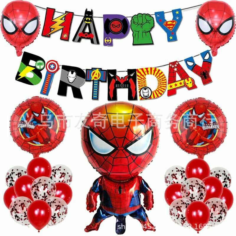 Набор для праздника Человек Паук, Спайдермен