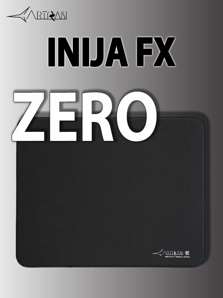 Коврик для мыши, artisan zero, xsoft 49*42cm, XL, Черный