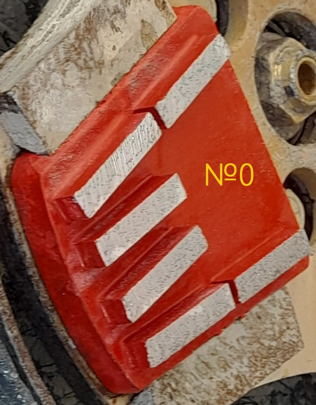 Франкфурт Кристалл №0 шлифовальный 21110, для мозаично-шлифовальной машины GM, 6 сегментов