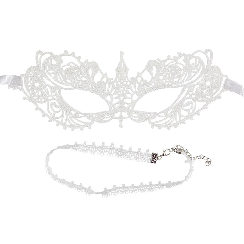 Набор карнавальный Веселуха венецианский, 2 предмета маска и чокер