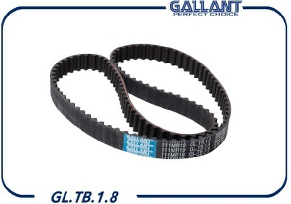 Ремень ГРМ GALLANT GL. TB.1.8 111Mr19 Lada 2108 профиль зуба D