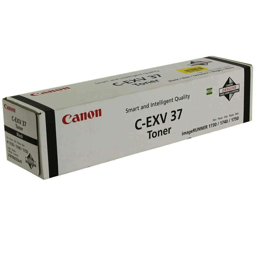 Тонер для лазерного принтера CANON C-EXV37 Black (2787B002), официальная гарантия