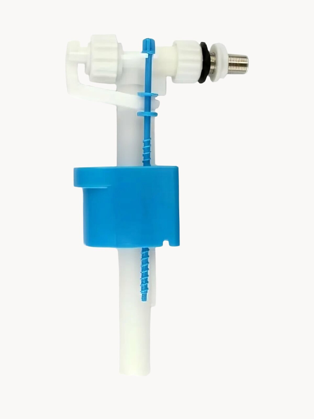 Универсальный заливной клапан, подвод сбоку 3/8 латунь .