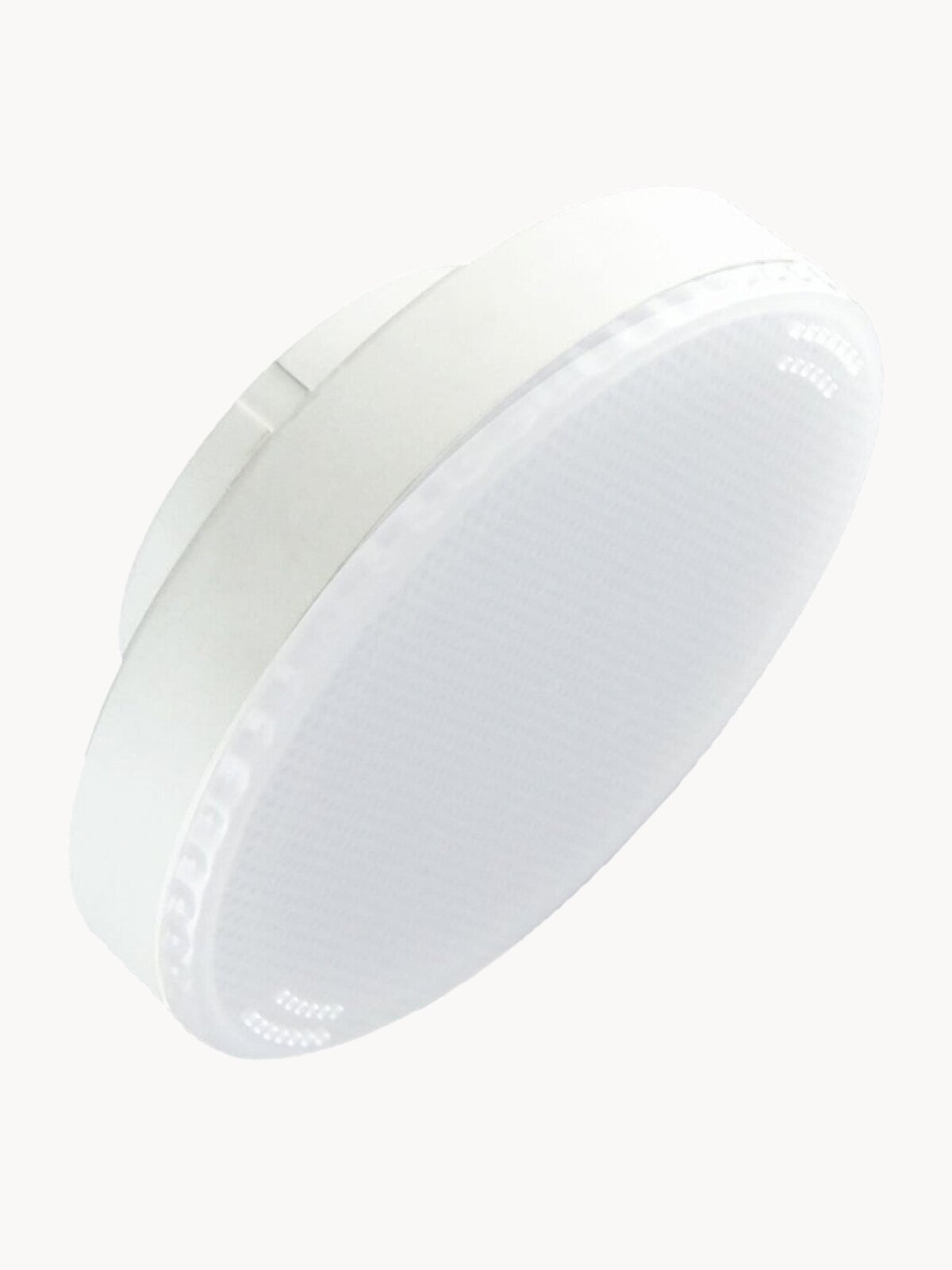 Лампа светодиодная Ecola GX53 6,0W 6000К холодный белый свет (27х75мм) лампочка потолочная (таблетка) Экола 6 Вт