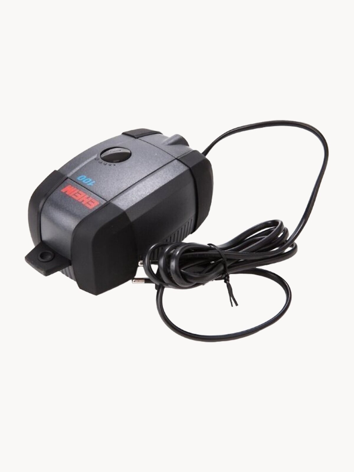 Компрессор регулируемый Eheim AIR PUMP 100 EM-3701010 (100л. ч) одноканальный с трубкой и распылителем