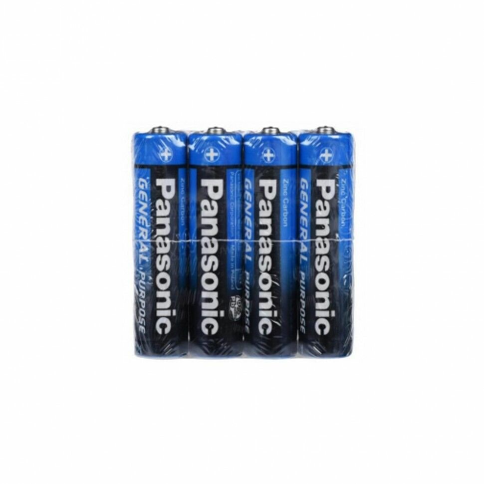 PANASONIC Батарейки General Purpose, AAA LR03, 4 шт в уп