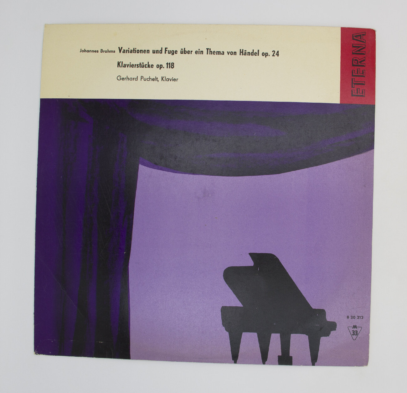 Виниловая пластинка Иоганнес Брамс - Вариации фуга На тему Генделя Op. 24 Фортепианные пьесы . 118