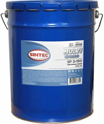 Смазка SINTEC MULTI GREASE EP 2-150 (18кг) металл