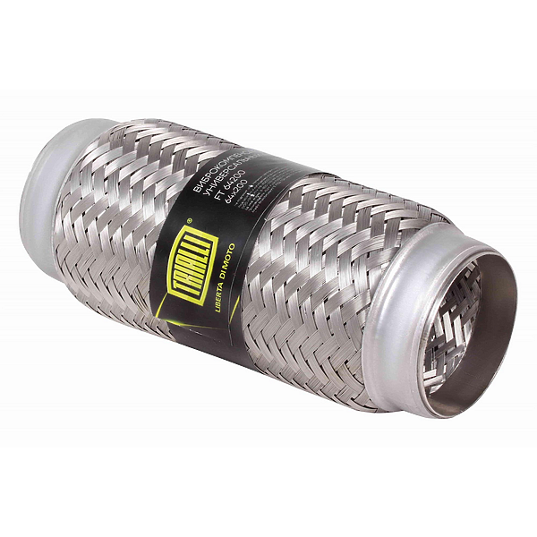 TRIALLI ft-64200 (64200 / 64X200 / 64X200INNERBRAID) виброкомпенсатор вых. трубы (гофра) 64x200 innerbraid (нерж. сталь)