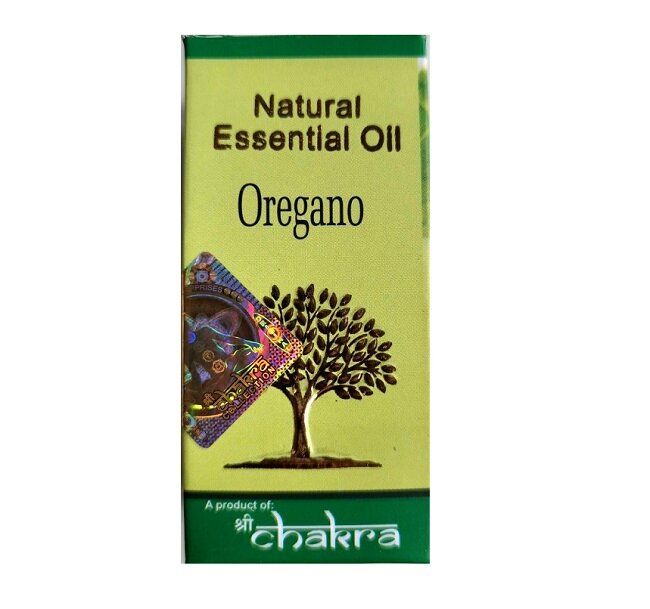 Natural Essential Oil OREGANO, Shri Chakra (Натуральное эфирное масло орегано (душица обыкновенная), Шри Чакра), 10 мл.