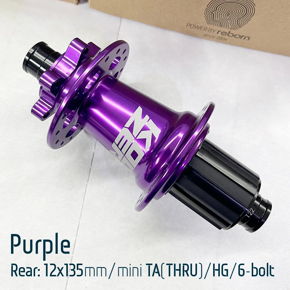 Koozer XM490pro задняя втулка, фиолетовый, 12x135TA HG, 32H