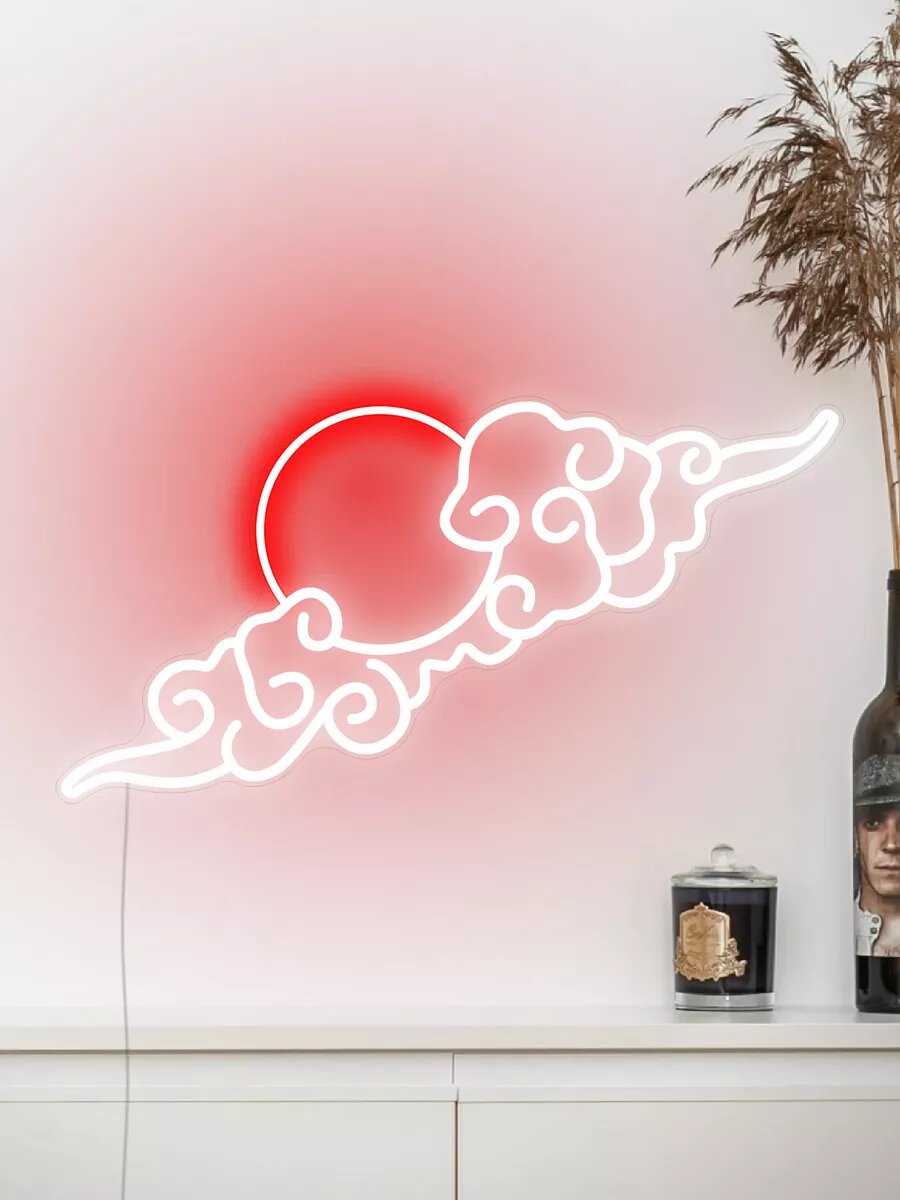 "Закат" неоновая лампа, светильник