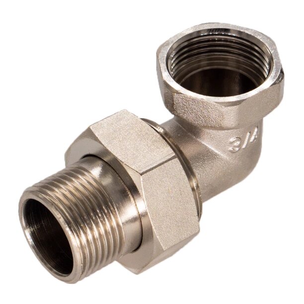 Сгон угловой американка СТМ 3/4" НР-ВР латунь