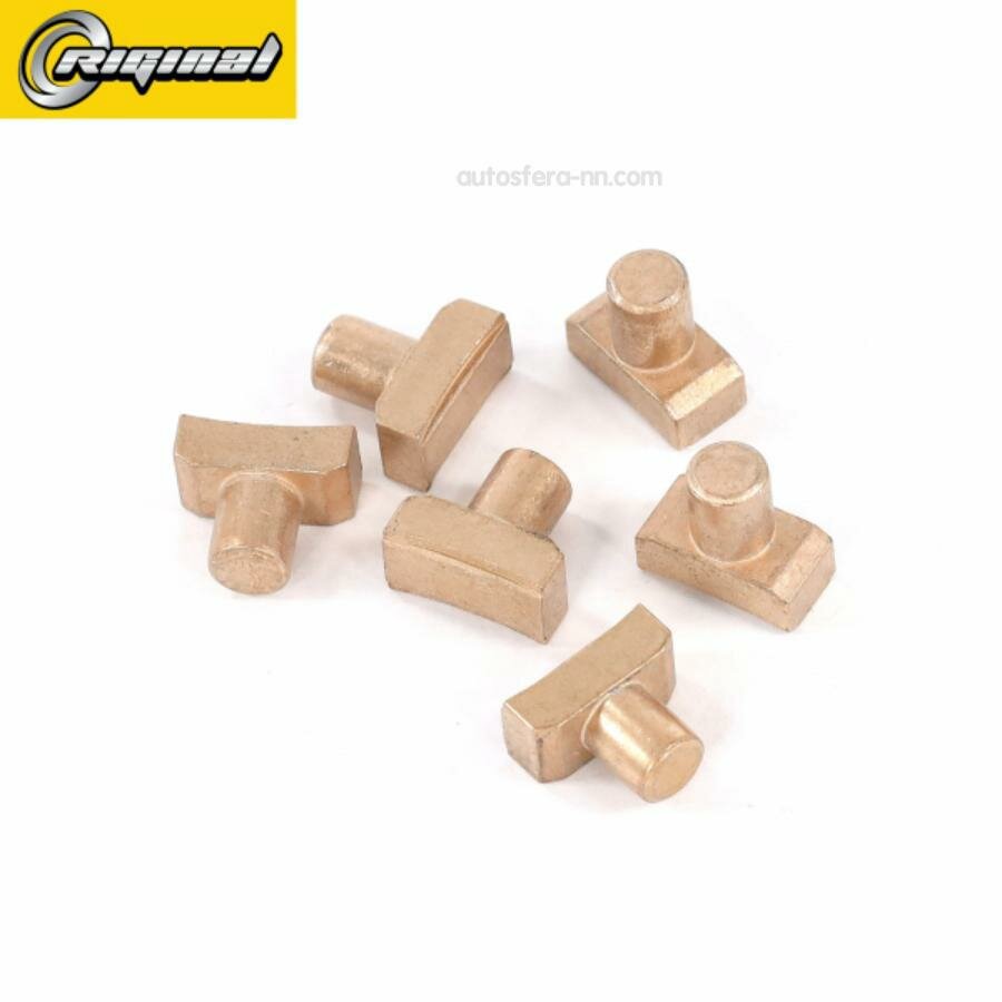 RIGINAL RG33021702028 Сухарь вилок переключения передач для а/м Г-3302-3221,2217,31105 (кт.6шт.) RIGINAL