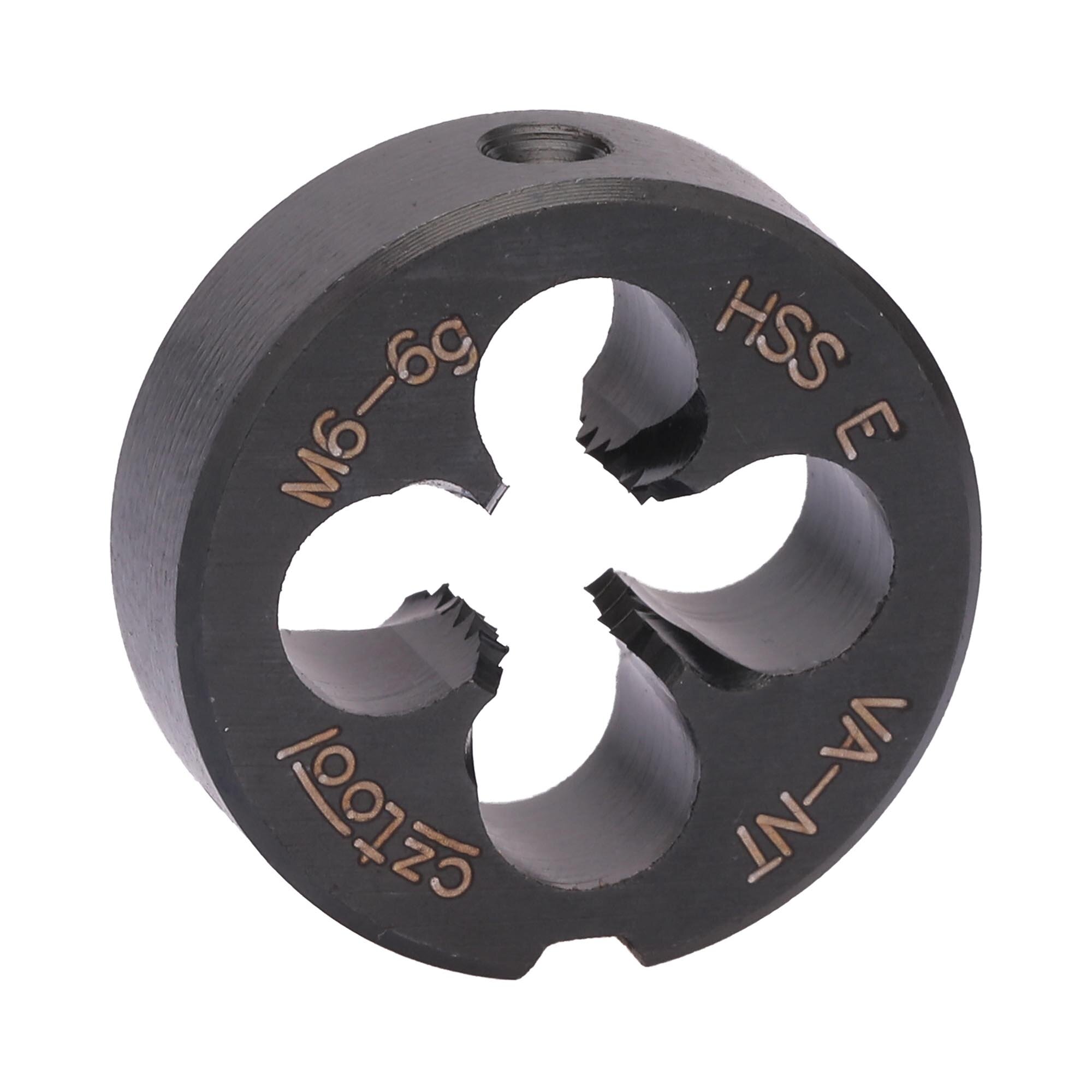 Плашка с стружколомом Bucovice Tools М6х1,0 HSSE-VA-NT DIN EN 22568 6g 20х7мм 301060