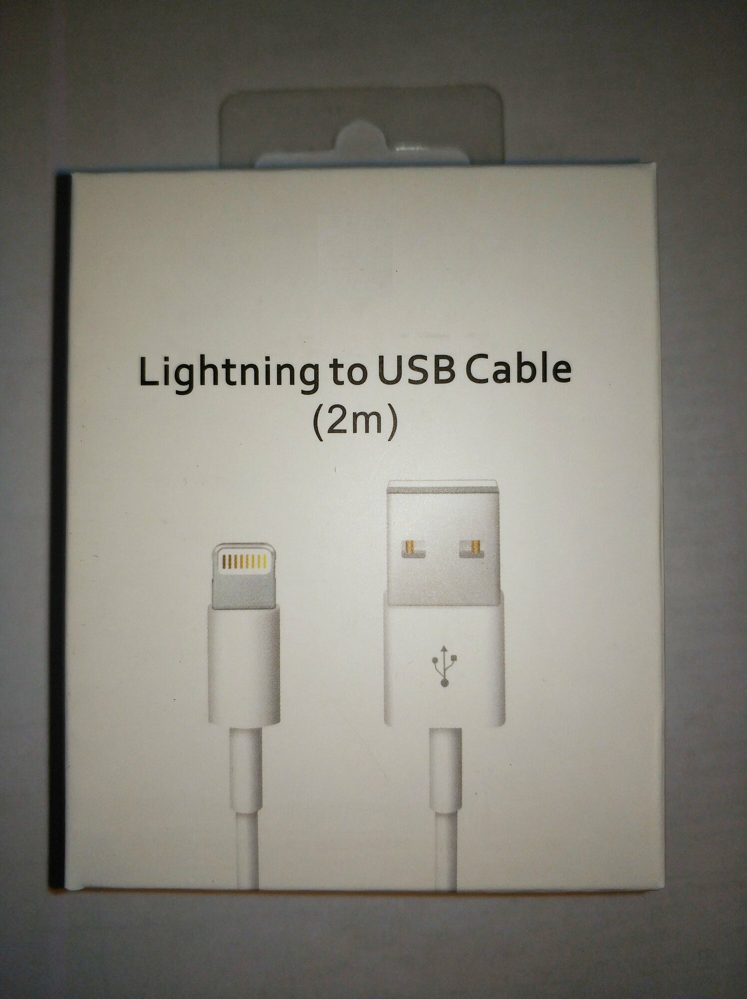 Кабель для Apple Lightning–USB (AM), 2м