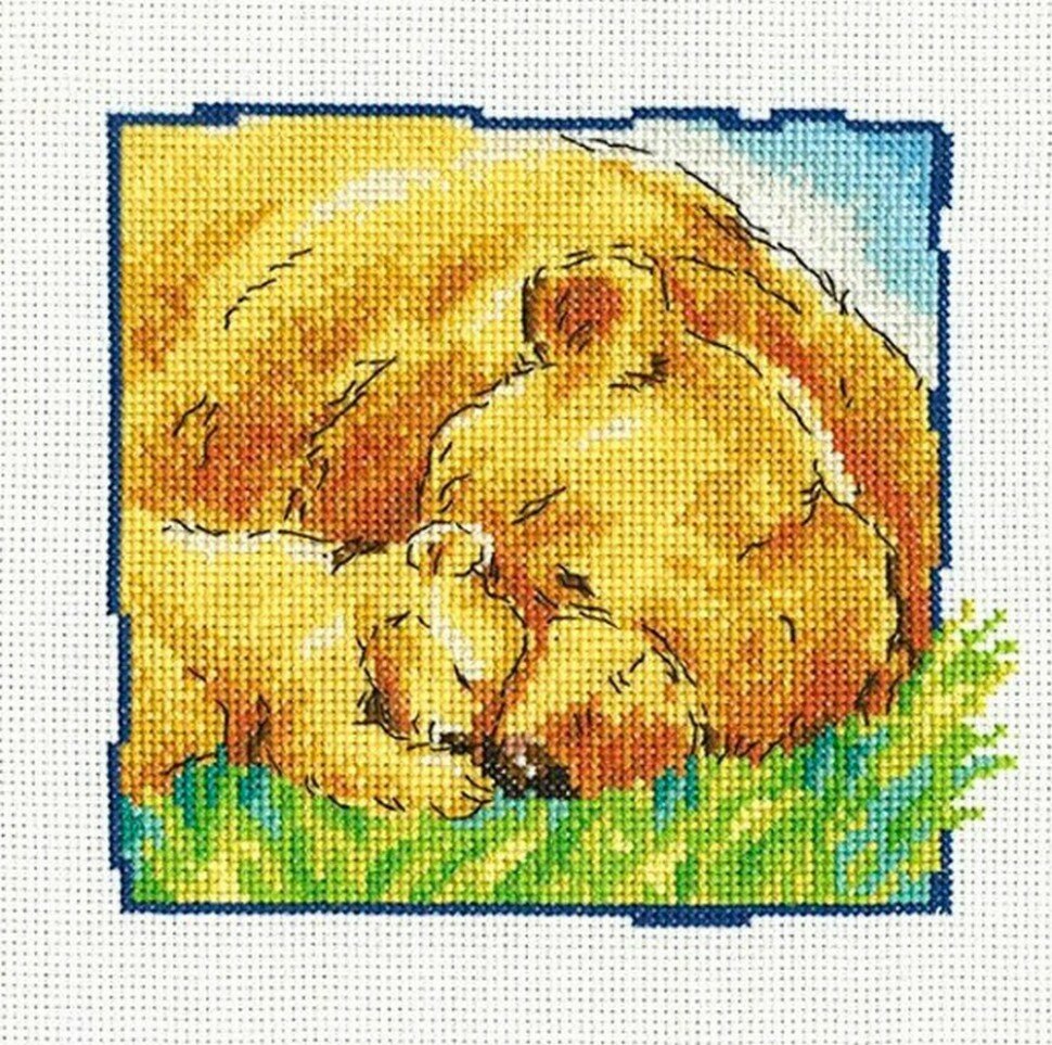 Набор для вышивания РТО #C193 Мама, Счетный крест, 16 x 16 см