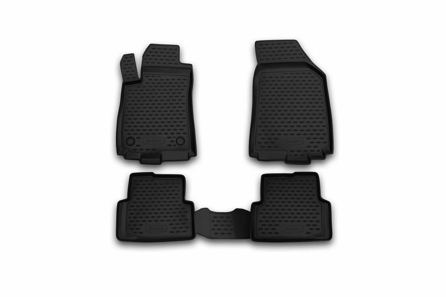 Коврики в салон для CITROEN C4, 2011-, 4 шт. (полиуретан), CARCRN00041