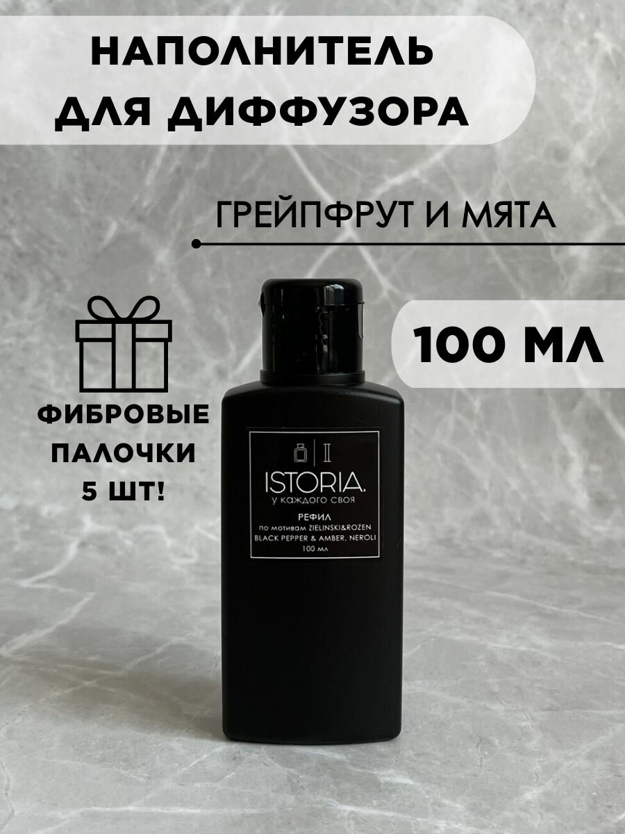 Наполнитель для диффузора, жидкость для диффузора, рефил