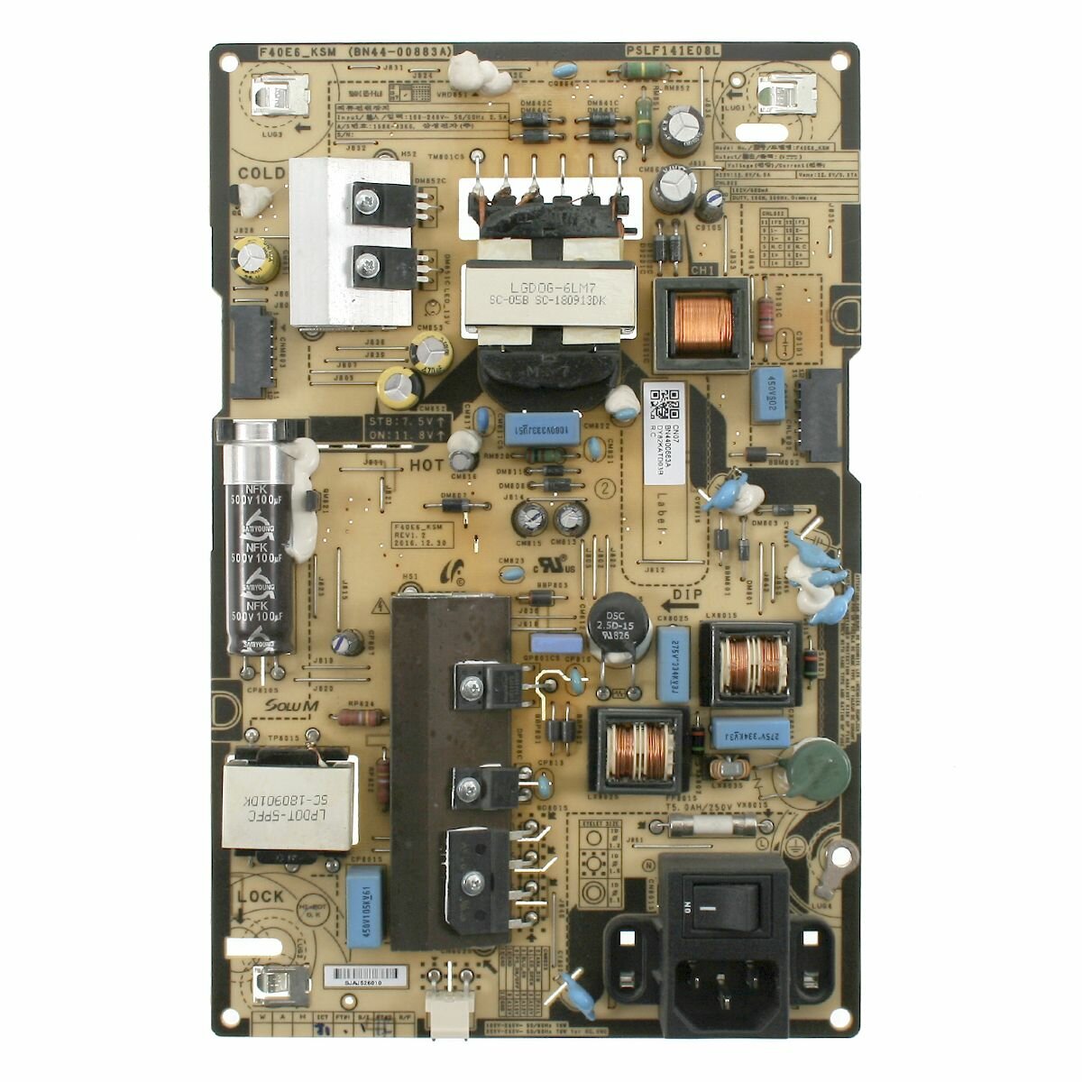 BN44-00883A F40E6_KSM PSLF141E08L блок питания для телевизора Samsung LH43PMHPBGC/RU
