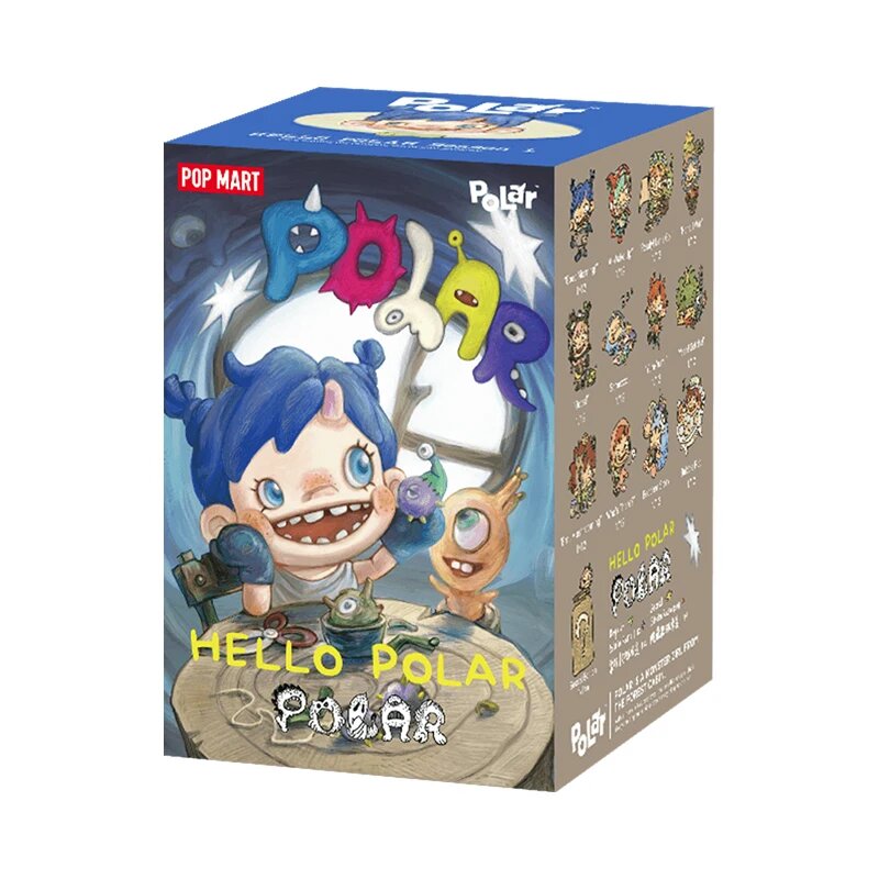 POP MART POLAR Серия 1 Mystery Box, Цвет: 1PC Single Box