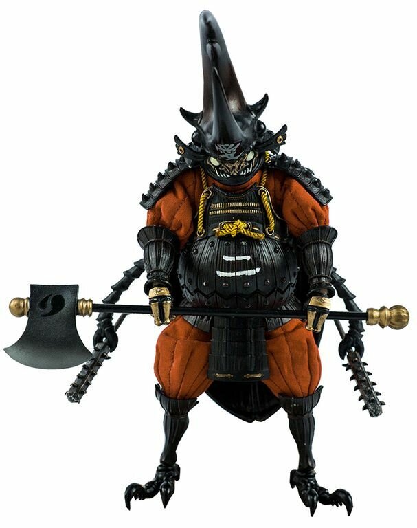 Коллекционная фигурка в масштабе 1/12 - Crowtoys - Жук-самурай с топором - (CT002) Gsoldiers