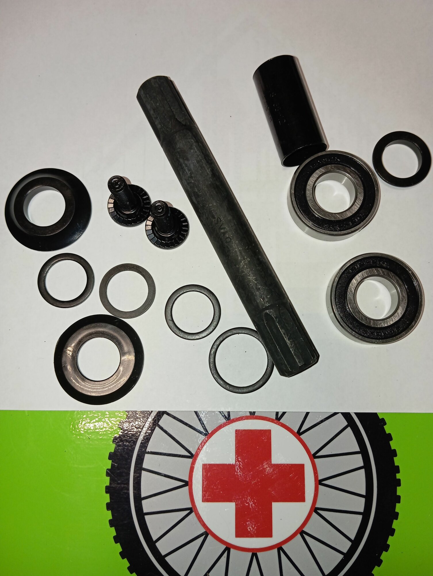 Детали каретки BMX с промоподшипниками, каретка для bmx