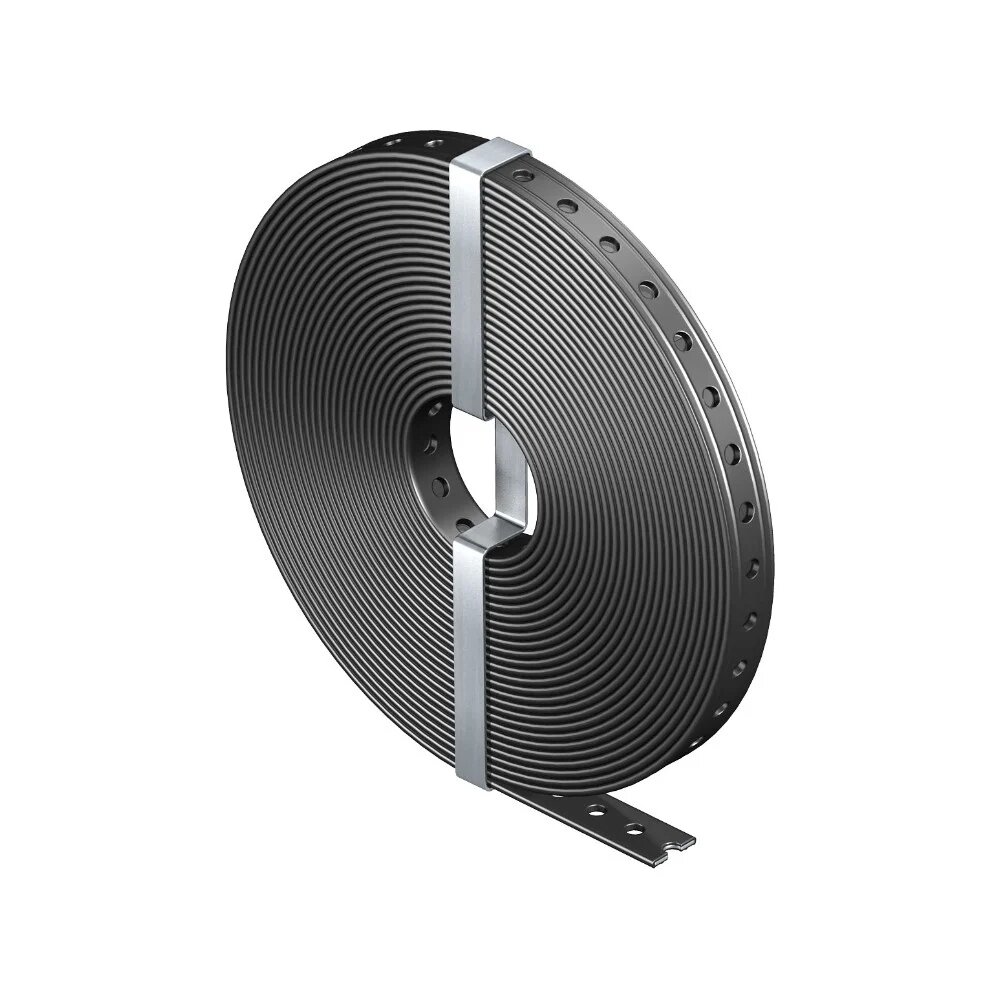 Монтажная перфорированная лента OBO Bettermann 14x3 мм (с пластиковым покрытием), рулон 10 м 1473220