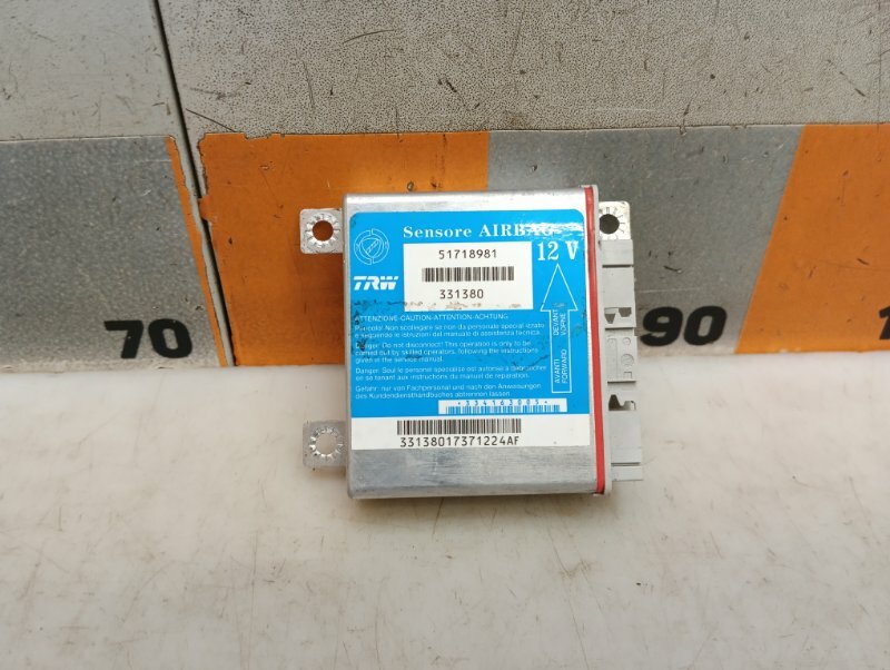 Б/У блок SRS, аир баг, Фиат Альбеа Блок управления AIR BAG Fiat Albea 2008 178 344219 Fiat/Alfa/Lancia арт. 51718981