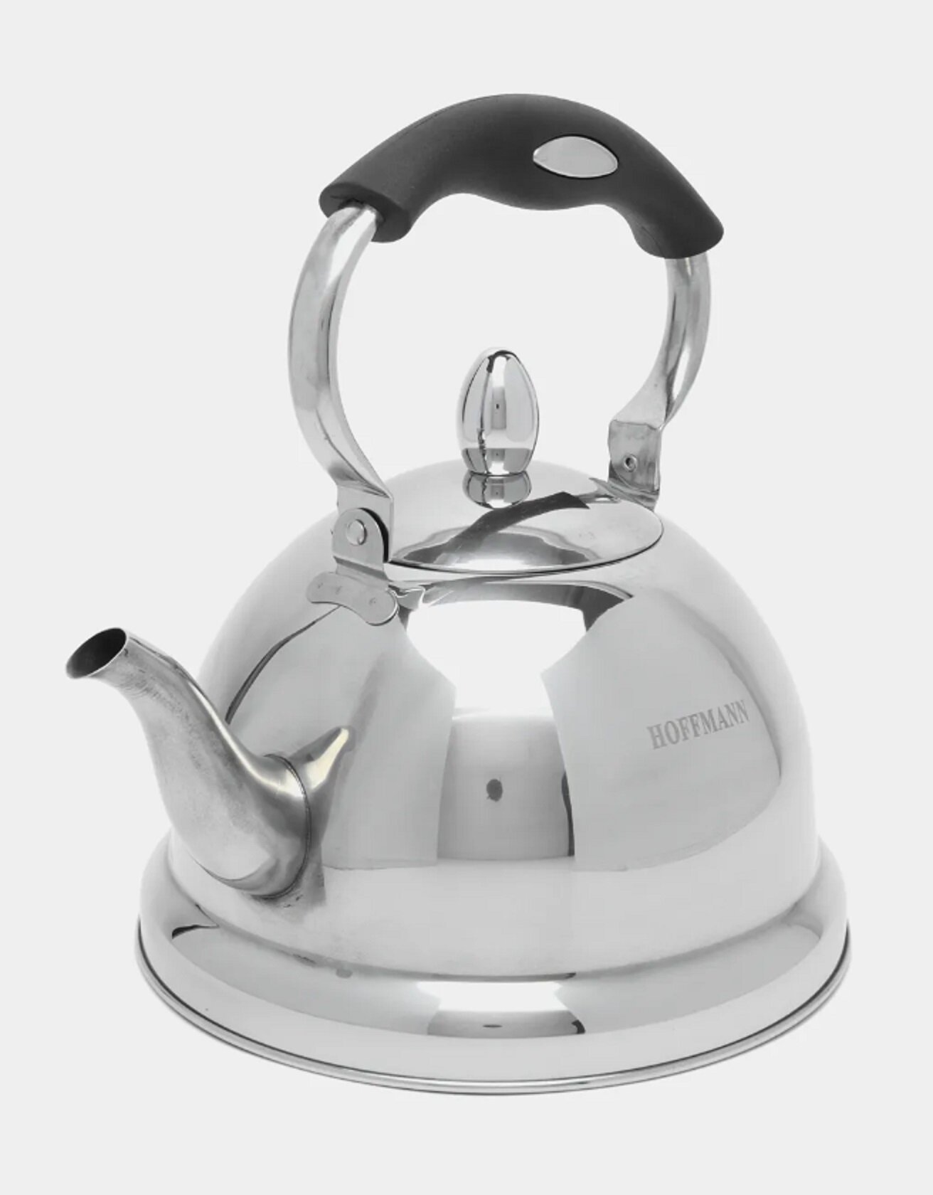 Чайник Hoffmann HM 55165, нержавеющая сталь, 3л, серебристый, индукционный, 25см