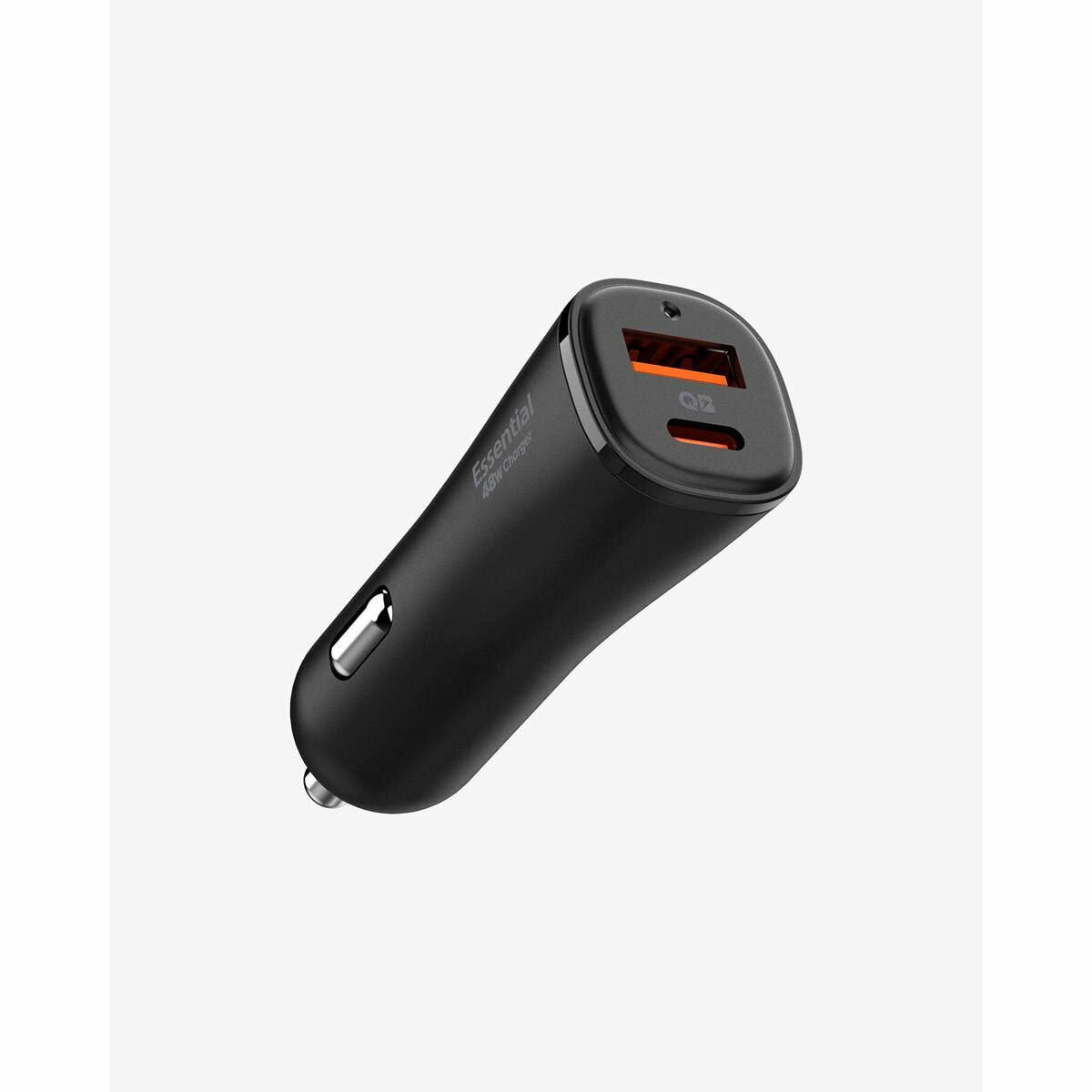 Автомобильное зарядное устройство Spigen (ACP08447) ArcStation Essential 48W Car Charger / Спиген Автомобильное зарядное устройство для Черный