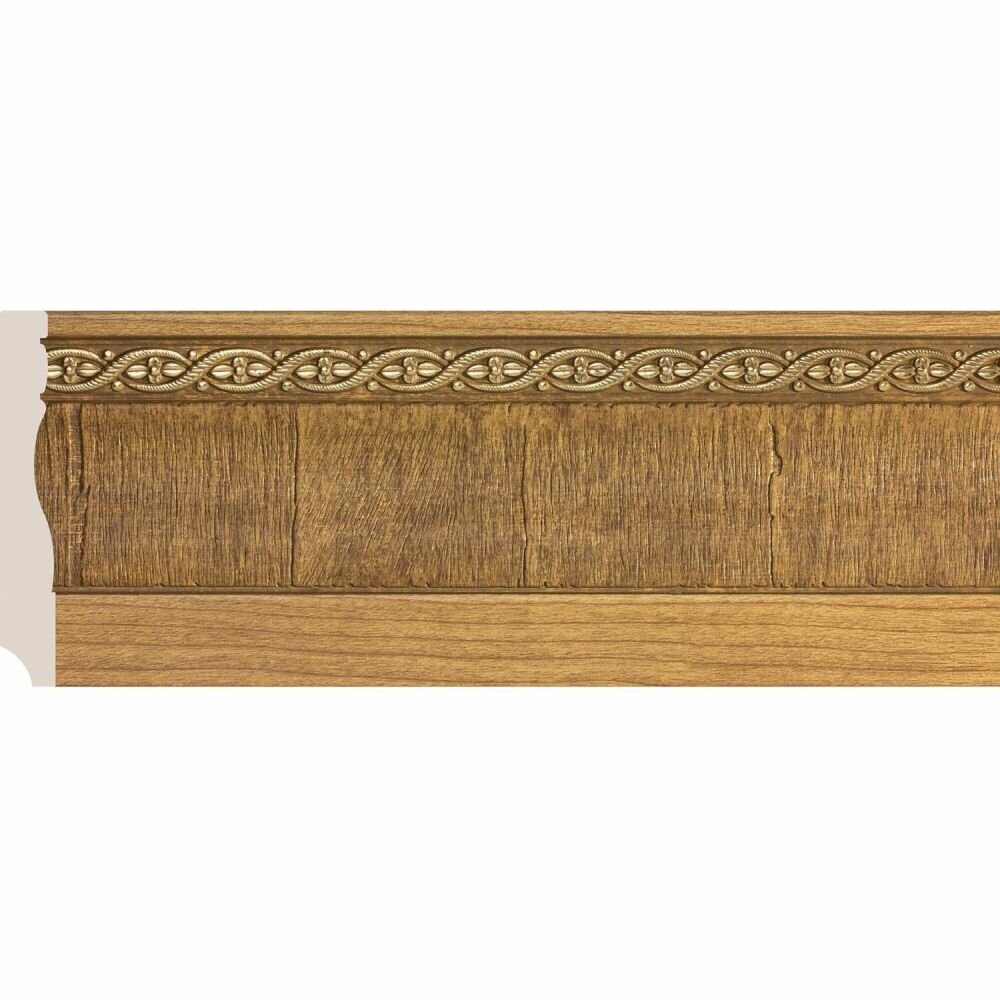 Багет Cosca Плинтус 95 Дуб Светлый 153-4 Д240хШ1.4хВ9.5см / Коска.