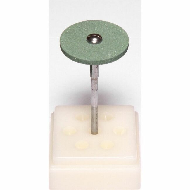 Полир силикон-карбидный с добавлением керамики для обработки циркона диск-'колесо', D-22мм, H-2мм