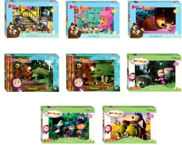 Пазл Степ Пазл Маша и Медведь-2, 120 дет. 75160