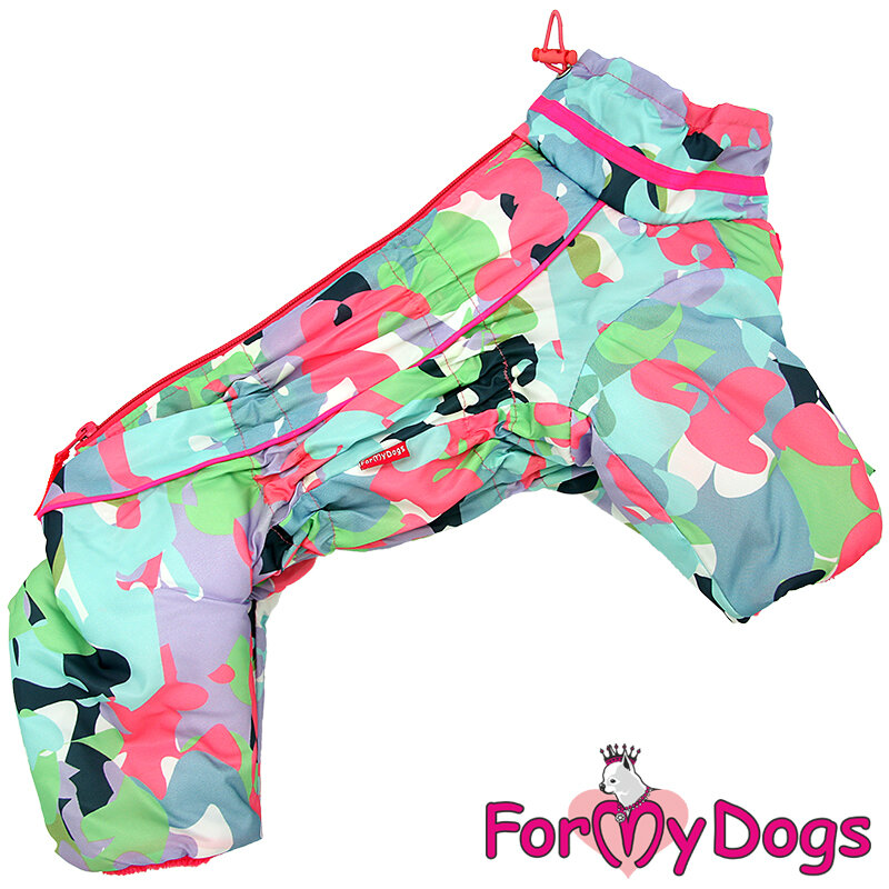 ФМД Комбинезон зелено/розовый девочка 12