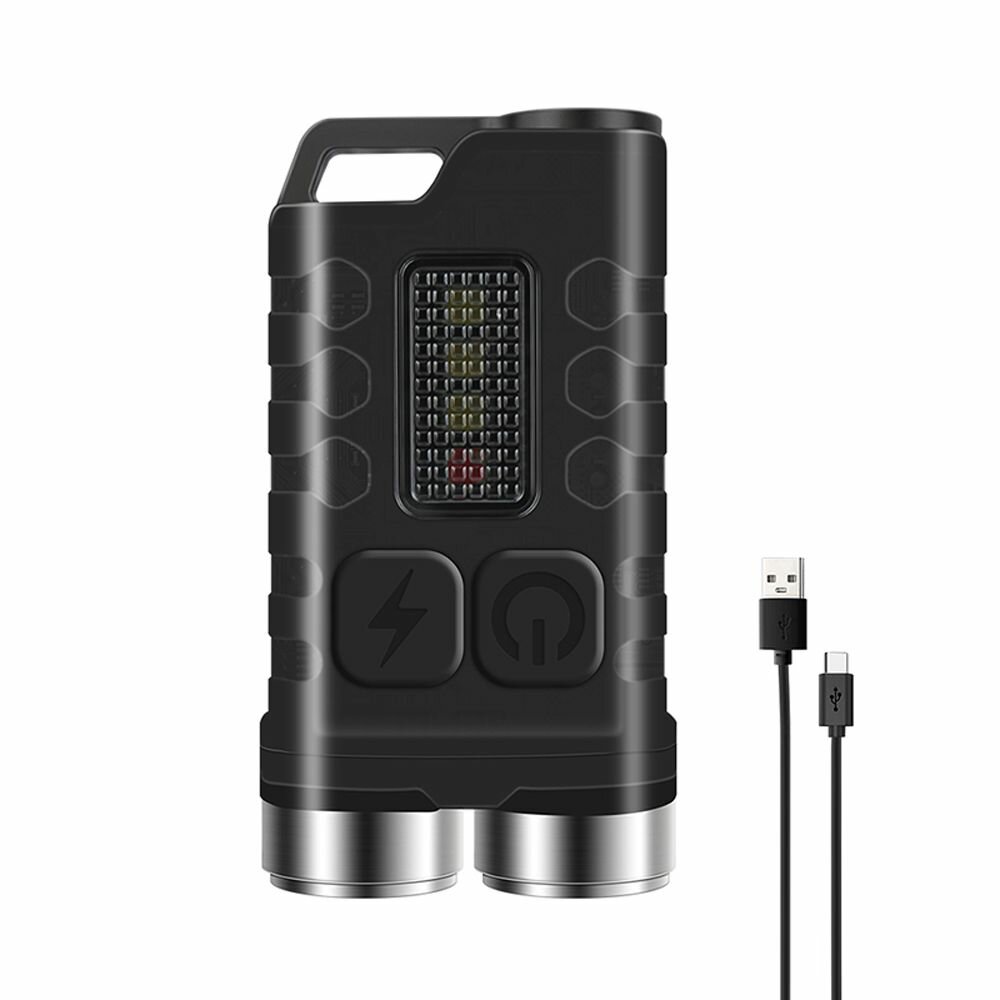 Светодиодный фонарик-брелок Перезаряжаемый карманный фонарь